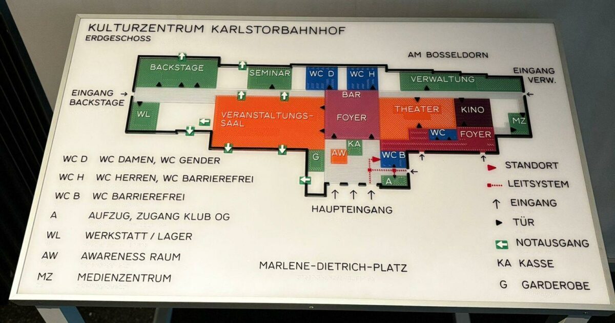 Das Tastmodell des Karlstorbahnhofs | Karlstorbahnhof e.V.